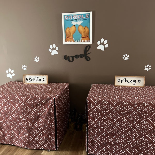 Dog Wall Decals - Dog Wallpaper - Dog Paw Wall Decals - Dog Paw Decals ...