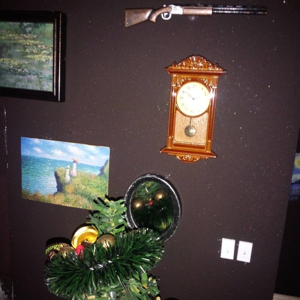 1:12 Scale Miniature Bucket With Handle Mini Metal Pail for Dollhouse ...