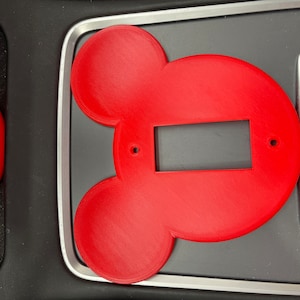 Mickey Mouse Head Light Switch Cover Disney Mickey Mouse Electrical ...