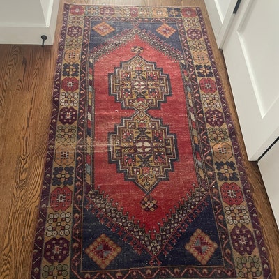 Colorful Turkish Rug, Area Rug, Bohemian Rug, Free Shipping 5.5 X 7.8 ...