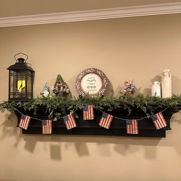 United States Flag Bunting, American Flag Banner - Etsy
