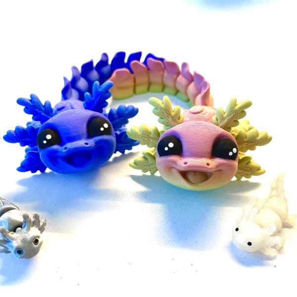 Mini Dragon STRAW TOPPER 3D Printed Fidget Toy for 10mm Straws (fits ...