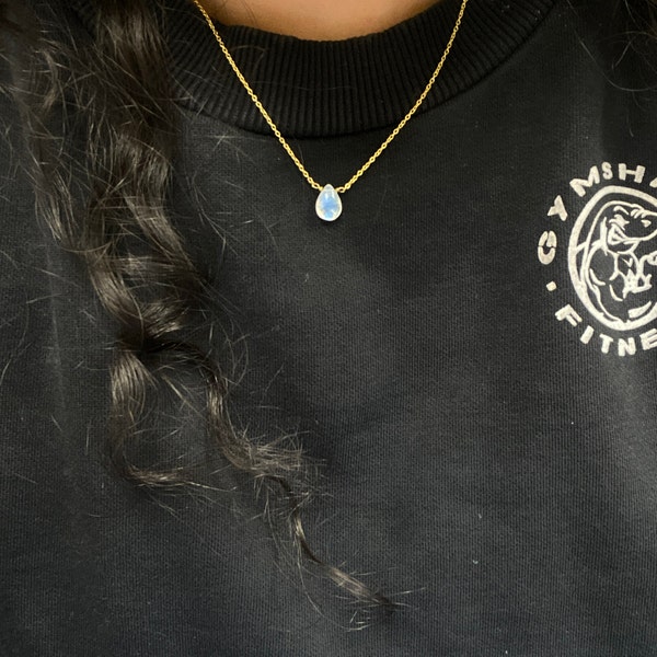 Unique Phoenix Necklace, Minimalist Black Onyx Necklace, Diamond ...