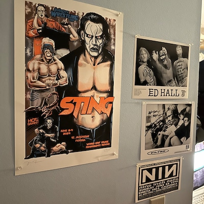 Anthrax and Misfits Poster Vintage June 10, 1996 Cains Ballroom Tulsa ...