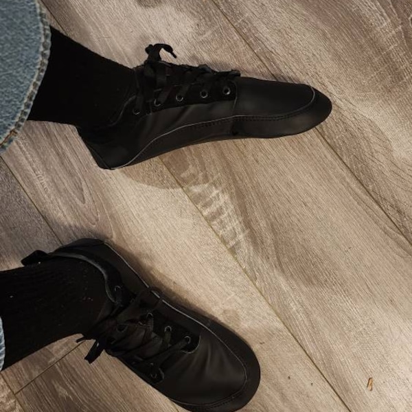 Natural Leather Earthing Shoes – Wide Toe Box Minimalist Footwear for ...