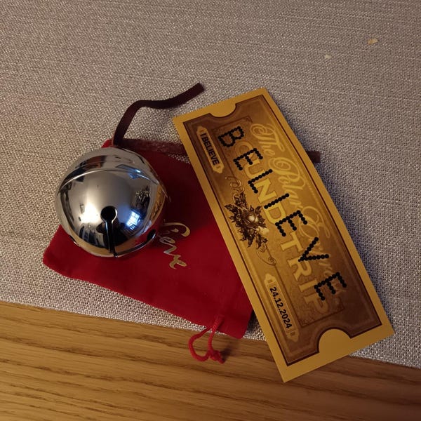 Polar Express Bell & Train Ticket PERSONALISED LTD. Edition THE Most ...
