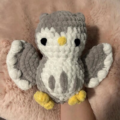 PDF PATTERN: Crochet Owl Plushie Pattern - Etsy