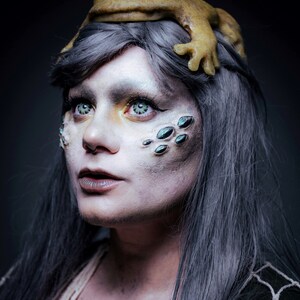 Snake Cheekbones Prosthetic SFX Makeup Silicone Appliance - Etsy