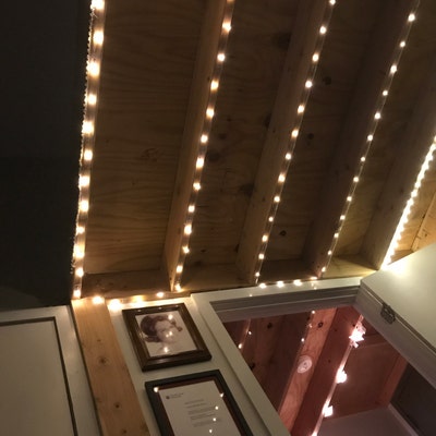 100 LED 32ft Copper Fairy String Light Copper Lights Waterproof for ...