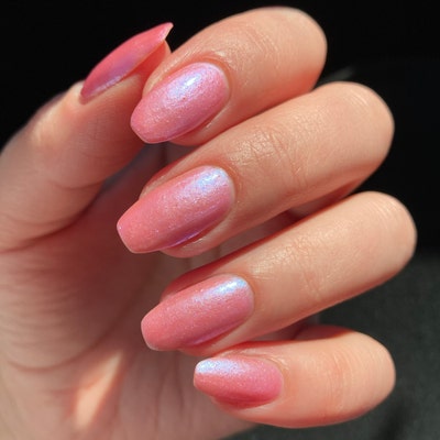 Love Potion Shimmery Pink Nail Polish: 10-free, Vegan & Cruelty-free ...