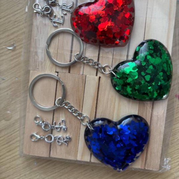 Mini Heart Shaped Fridge Magnets, Heart Magnetic Decorations, Love ...