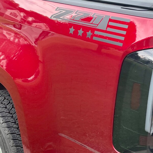 Covert USA Flag ZR2 Bed Side Decal - Etsy