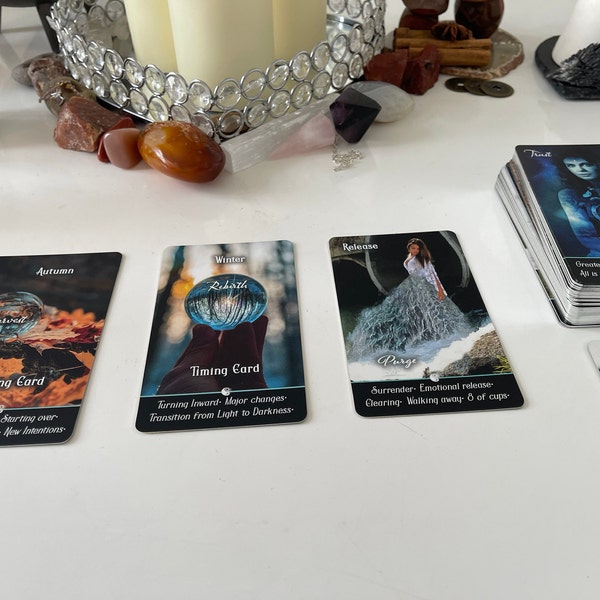 Yin Yang Oracle Cards TWIN FLAME CARDS, Soulmate Cards, Oracle Cards - Etsy