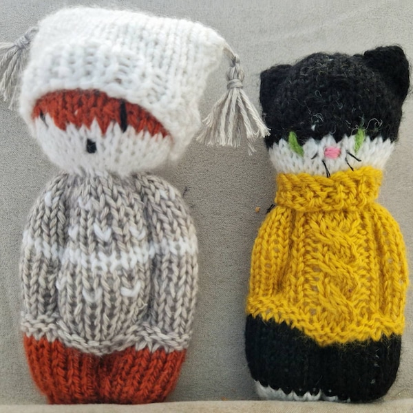 Pocket Buddies - KNITTING PATTERN - Etsy Canada