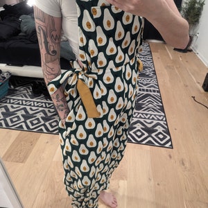 Side-tie Dungarees PATTERN Digital Pdf Video Tutorial, Overalls ...