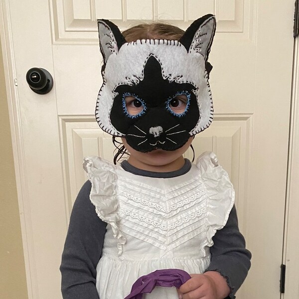 Cat Mask PDF Pattern - Etsy