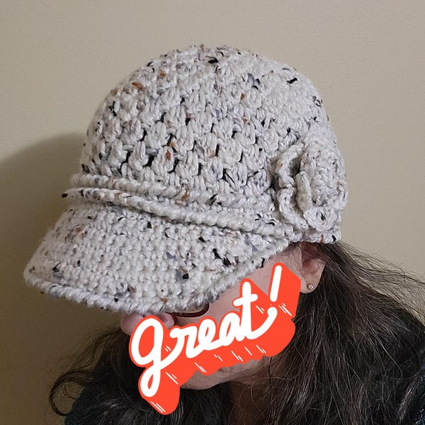 Crochet Pattern Chunky Ribbed Baseball Cap H1007 - Etsy