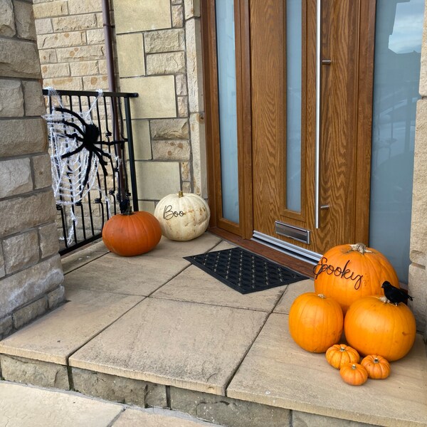 Pumpkin Wire Words | Halloween Wire Words | Spooky | Boo | Ghost | Bat ...