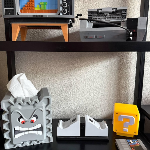 The Original - Super Mario Thwomp Tissue Box Cover - Etsy