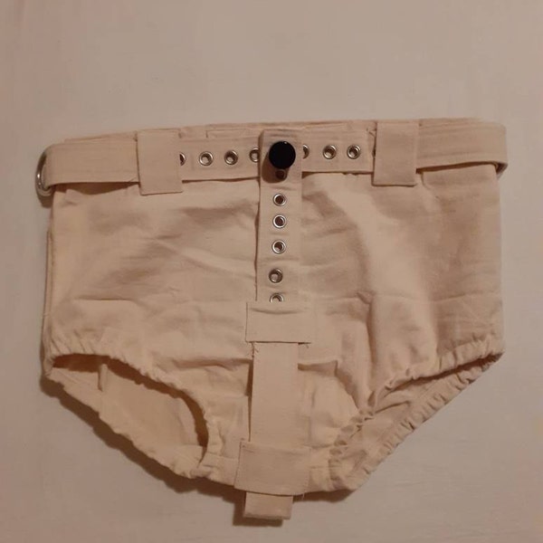 Lockable Diaper Cover Pants - Anti Diaper Removal / Asylum / Medical ...