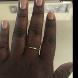 Twist and Slide Ring//sterling Silver Ring With 14kt. Gold Filled ...