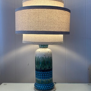 3-tier 18 Hardback Lamp Shade in Off-white Muslin Fabric - Etsy