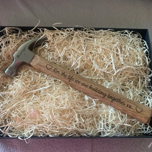 Personalised Custom Hammer Gift Box Design A Truly Unique Present Laser ...