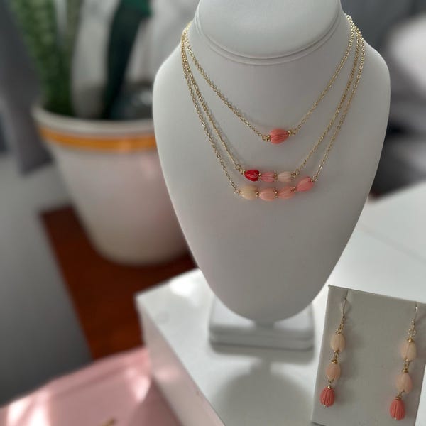 Hawaiian Crown Flower Lei , Coral Crown Flower Lei Necklace , Pua ...