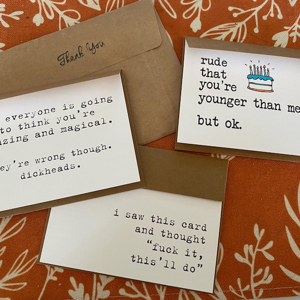 Funny Encouragement Card / Not Everyone is Going to Think You’re ...