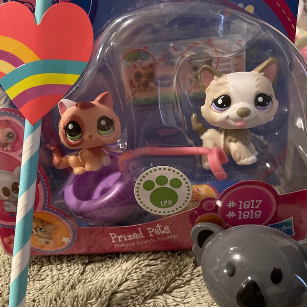 Hasbro Littlest Pet Shop Mommy/ Daddy and Baby Bunny Rabbit With ...