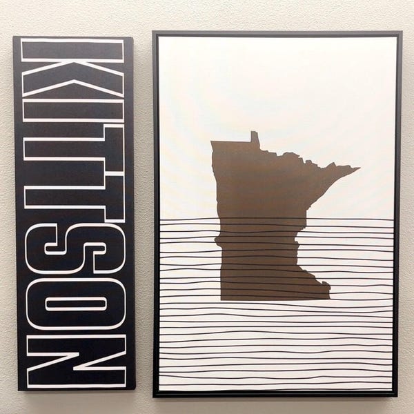 Cleveland Area Code 216 Poster Set: Minimalist Black and White (digital ...