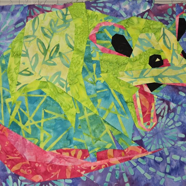 Screaming Possum | FPP Quilt Pattern | Instant PDF Download ...
