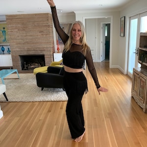 Tango skirt with belt | Etsy