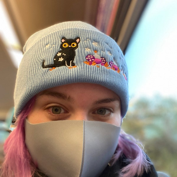 Werewolf Nerd Gold Enamel Pin, Cute Nerdy Furry Wolf, Blue Glitter Hard ...