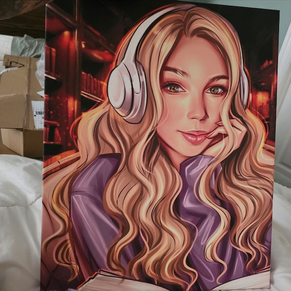 Custom Digital Portrait, Headshot Portrait, Portrait From Photo ...