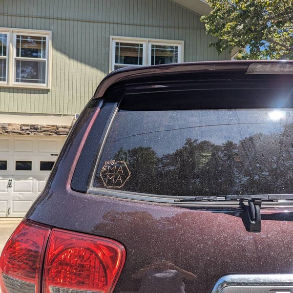 Minnie Mouse Floral Decal, Disney Decal, Minnie Head, Car Sticker ...