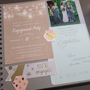 Bundle Deal: Wedding Card Display & Scrapbook | Etsy