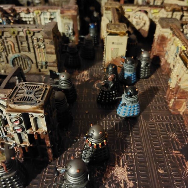 Space Pepperpot Machines - 28mm Scale 3D Printed Resin Miniatures X10 ...