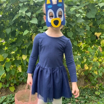 Personalized Bluey Felt Masks Party Favors Birthday Party - Etsy