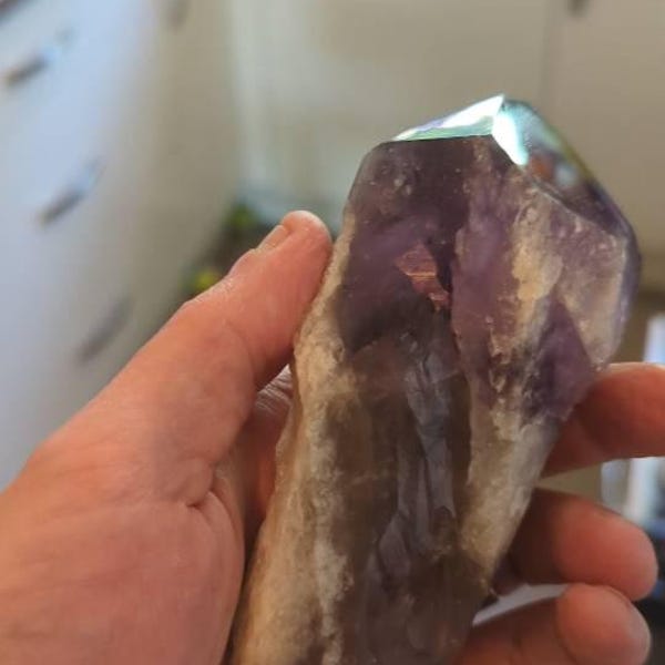 Grade AAA Lemurian Tower With Barcodes - Semi-polished, Top Quality ...