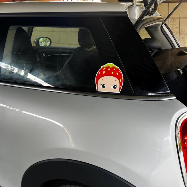 Mischievous Magician Peeking Decal - Shonen Action Fantasy Anime ...