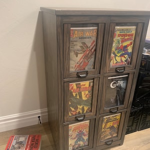 Comic Book Storage and Organization Cabinet - Etsy