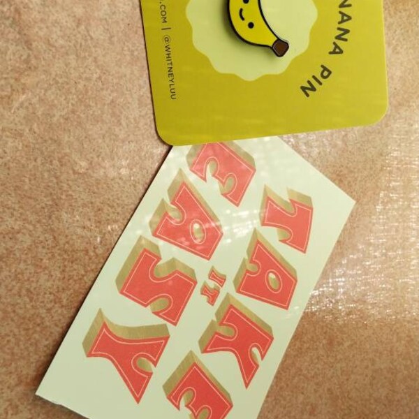 Fruity Idioms Sticker Sheet - Cute Glossy Vinyl Fruit Stickers, Laptop ...