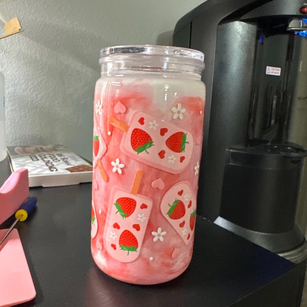 Mexican Rag Doll (652) | UVDTF Cup Wrap 16oz. Glass | DIY Cup | Muneca ...