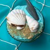 Sea Shell Fondant Topper 50pcs Beach Cake Topper Beach Cupcake Toppers ...