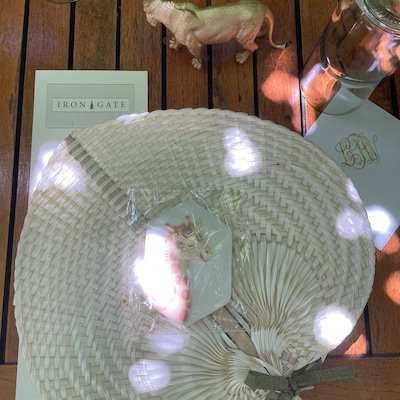 Hand Fans for Beach Wedding // Tropical Hand Fan Favors Great for ...