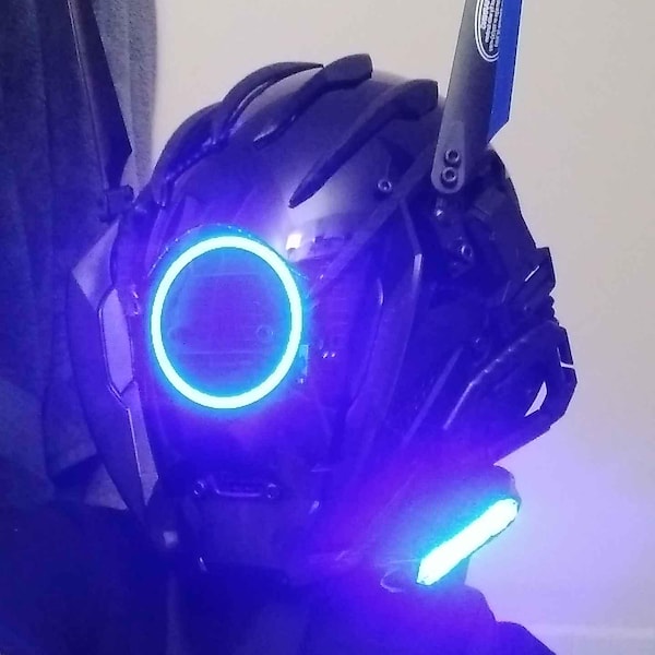 Cyberpunk Eye Mask - Cyber Goggles Mask - Samurai Goggles - Tactical ...