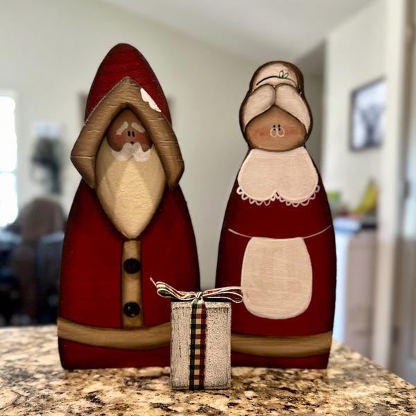 Seasonal Primitive Word Blocks/reversible Blocks/4 Sides/holiday Blocks ...