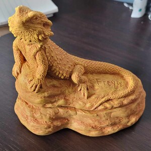 Bearded Dragon Sculpture - Etsy