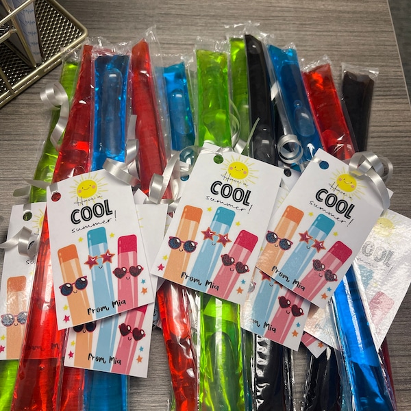 Editable Last Day of School Tag Stay Cool Ice Tag Summer End of School ...